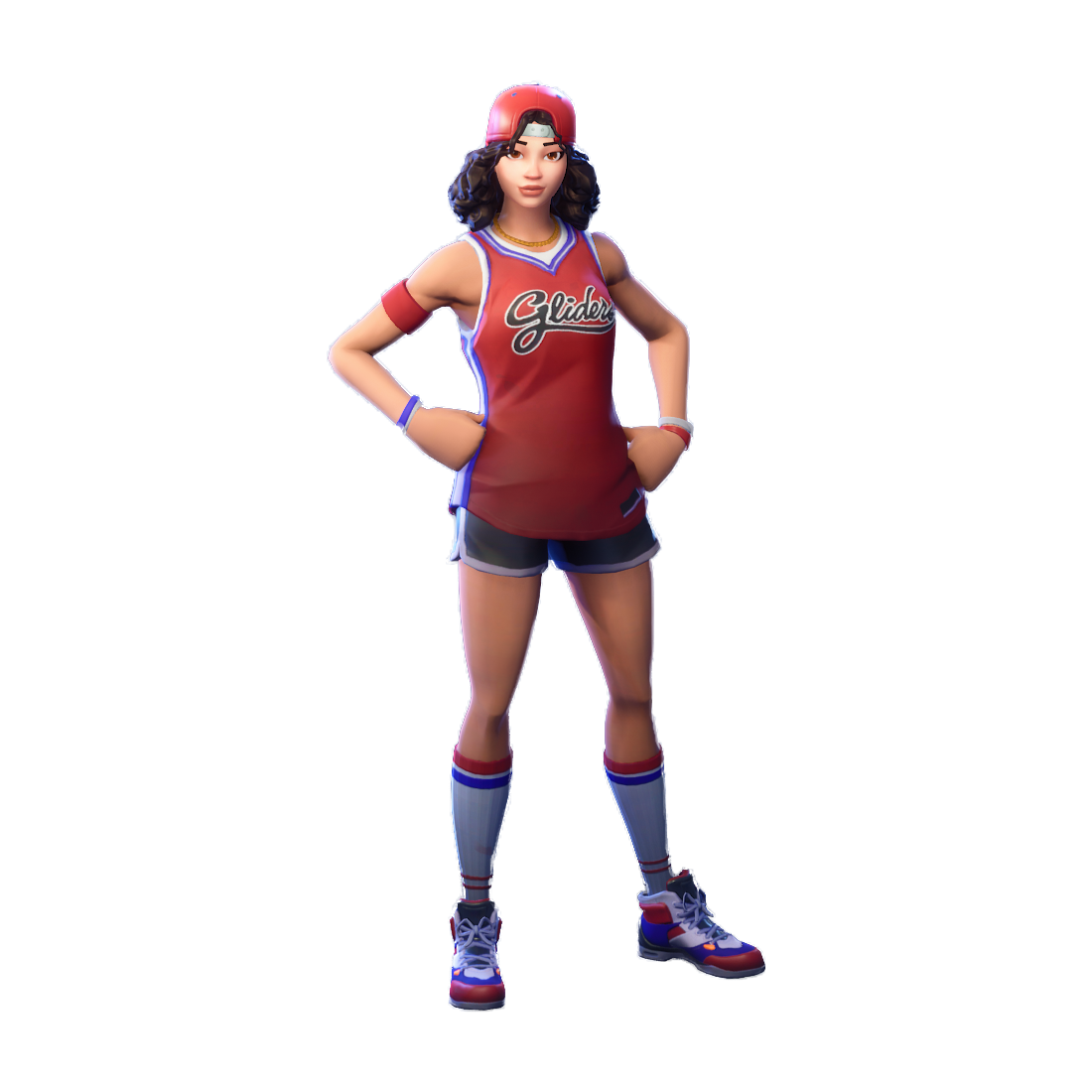 Triple Threat Fortnite Skin Nba Basketball Girl