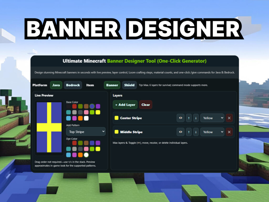 Minecraft Tools - Minecraft Tools